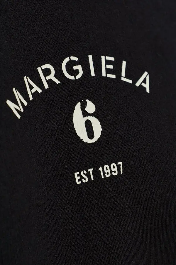 MAISON MARGIELA Logo Sweatshirt - Black