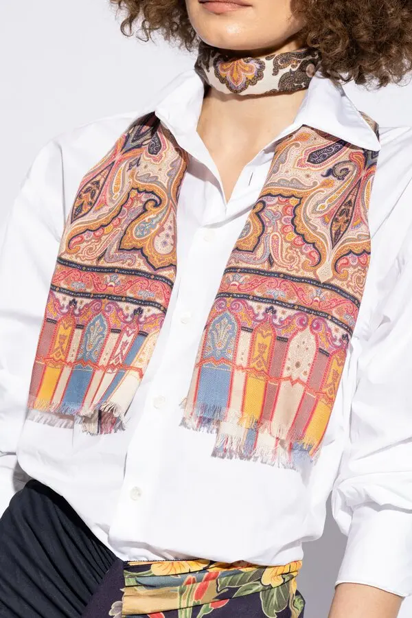 Etro Scarf With Pattern - Multicolour