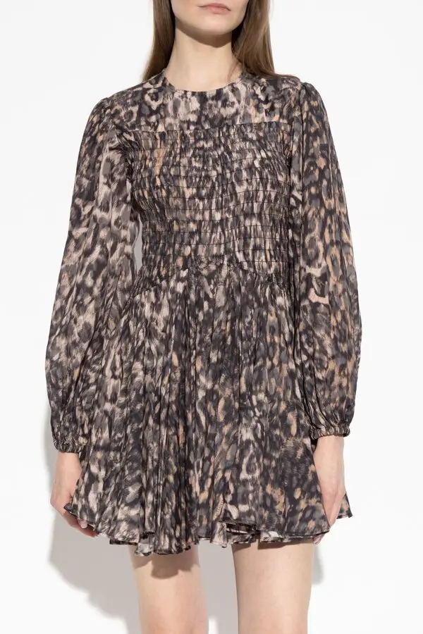 ALLSAINTS Chia Mini Dress - Brown