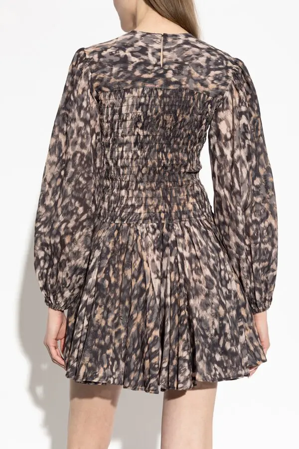 ALLSAINTS Chia Mini Dress - Brown