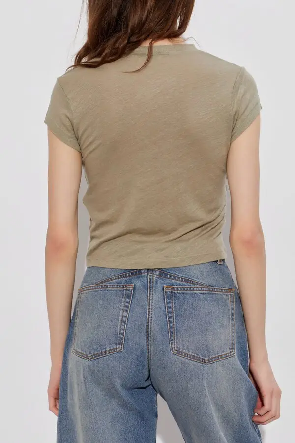 IRO PARIS Sybel T-shirt - Green