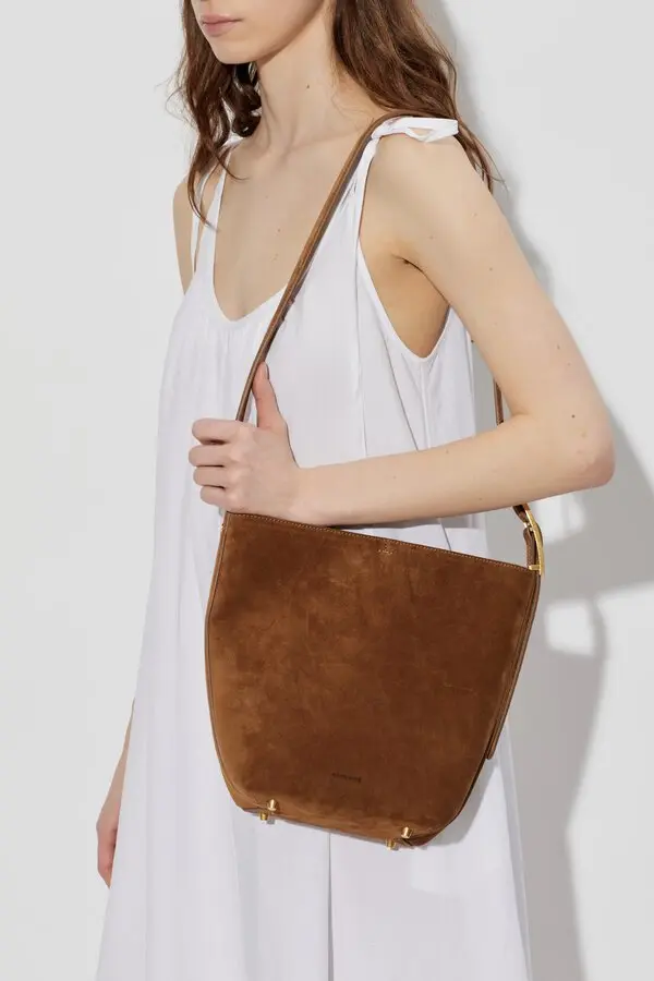 ANINE BING Elly Bucket Shoulder Bag - Brown
