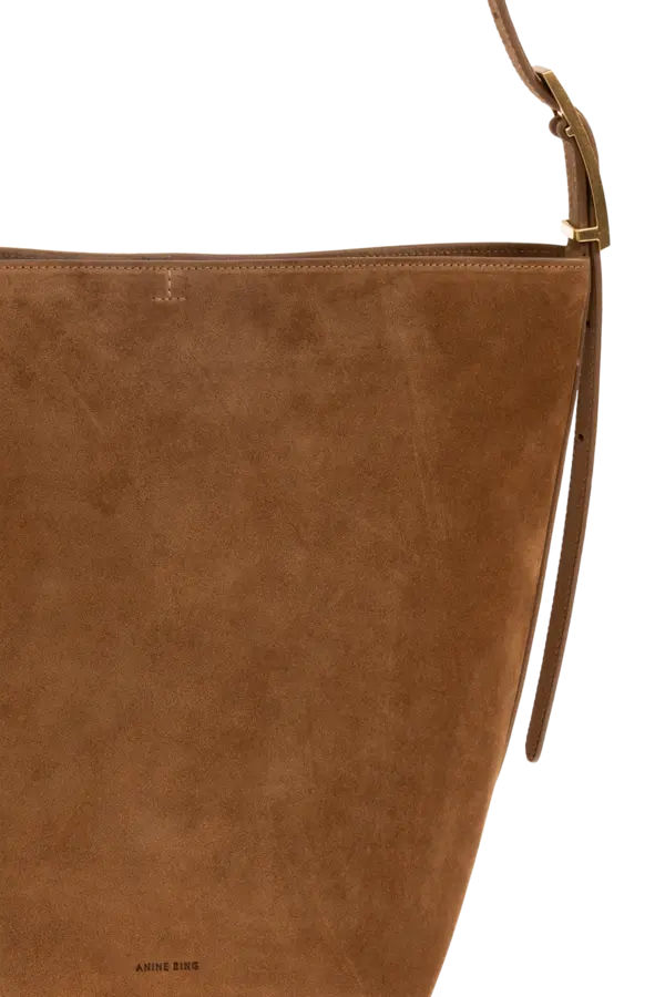 ANINE BING Elly Bucket Shoulder Bag - Brown