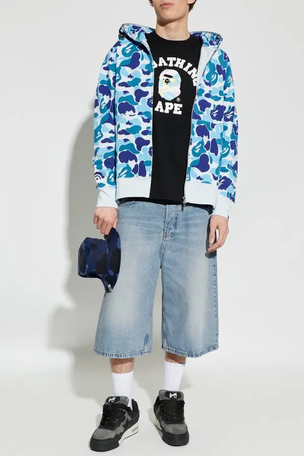 A BATHING APE Zip-up Hooded Sweatshirt