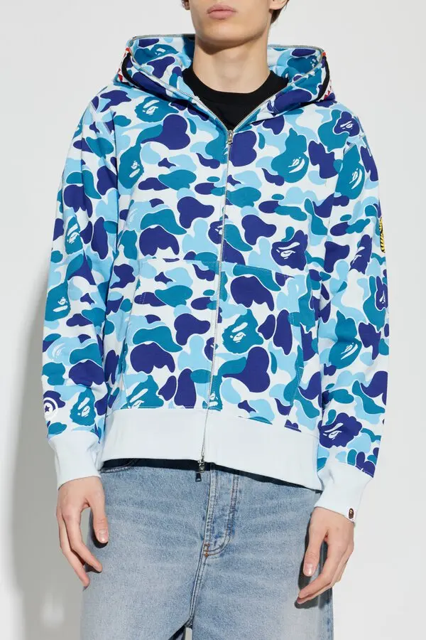 A BATHING APE Zip-up Hooded Sweatshirt