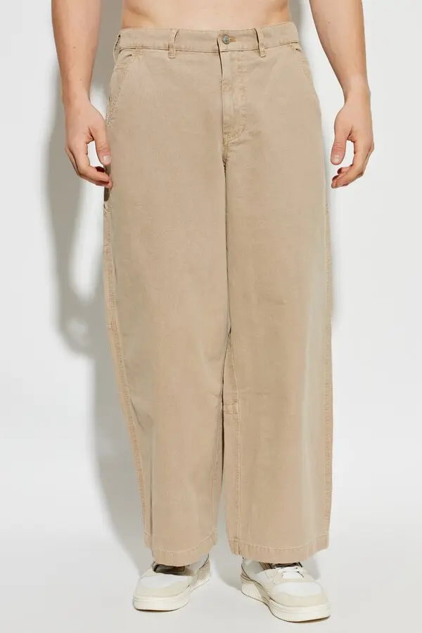 ALLSAINTS Jackson Wide Leg Jeans - Beige