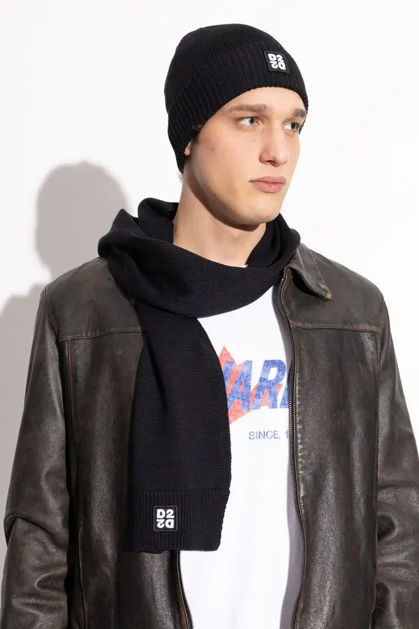 Dsquared2 Hat And Scarf Set