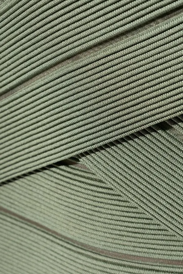 Balmain Mini Skirt - Green
