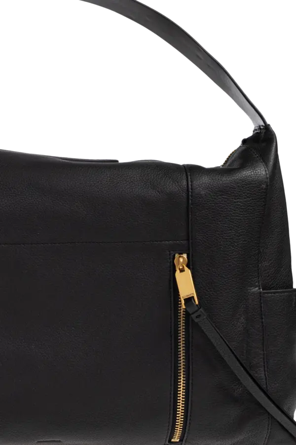 ALLSAINTS Leather Alba Shoulder Bag - Black