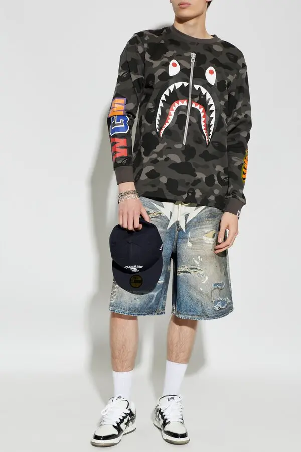 A BATHING APE T-shirt With Colorful Print