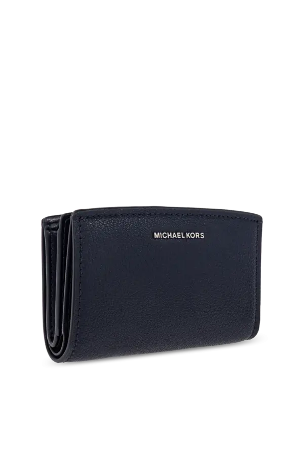 Michael Kors Leather Wallet - Navy Blue