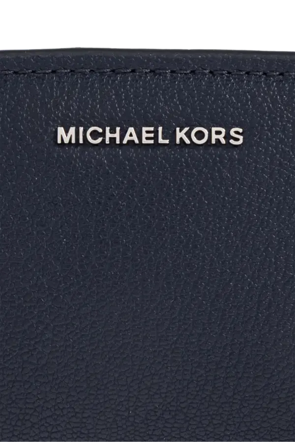 Michael Kors Leather Wallet - Navy Blue