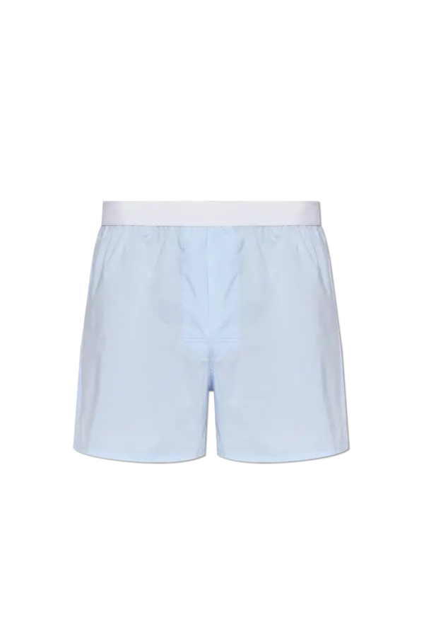 TOM FORD Boxers With A Striped Pattern - Light Blue