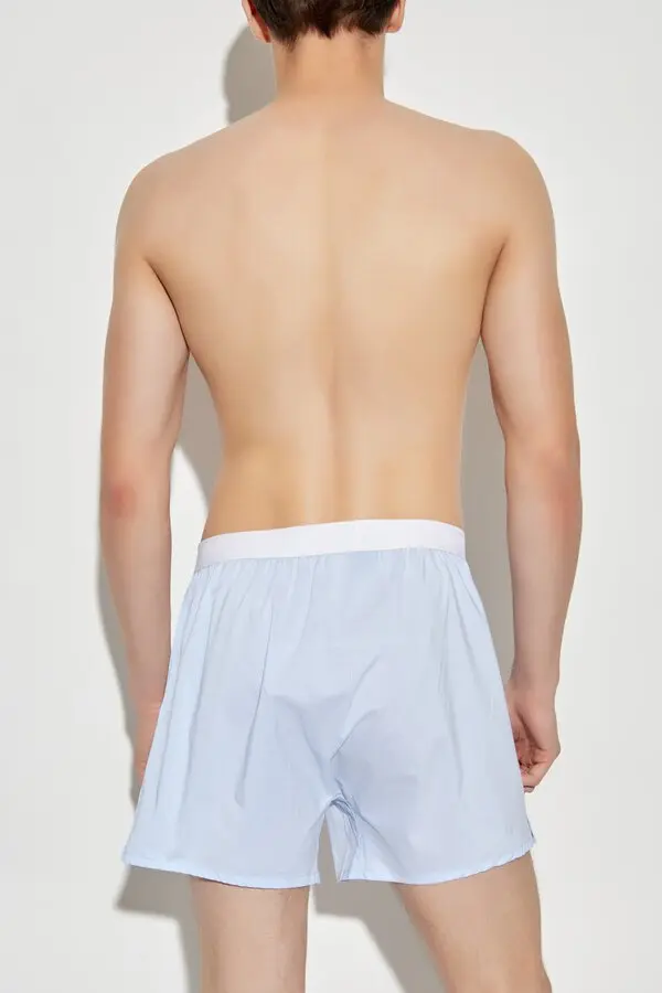 TOM FORD Boxers With A Striped Pattern - Light Blue
