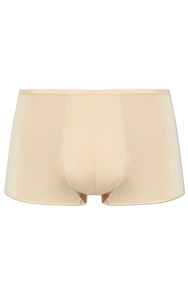 HOM Boxers From The "plume" Collection - Beige