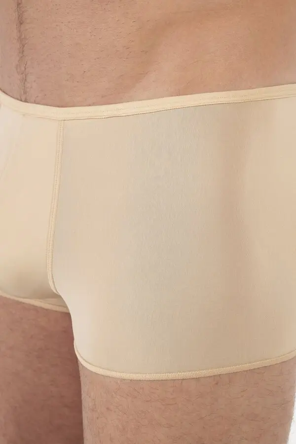 HOM Boxers From The "plume" Collection - Beige