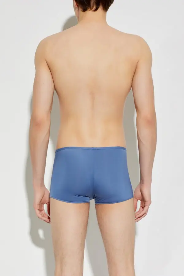 HOM Boxers From The "plume" Collection - Blue