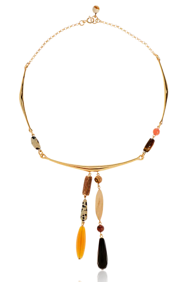 Isabel Marant Choker With Stones - Gold