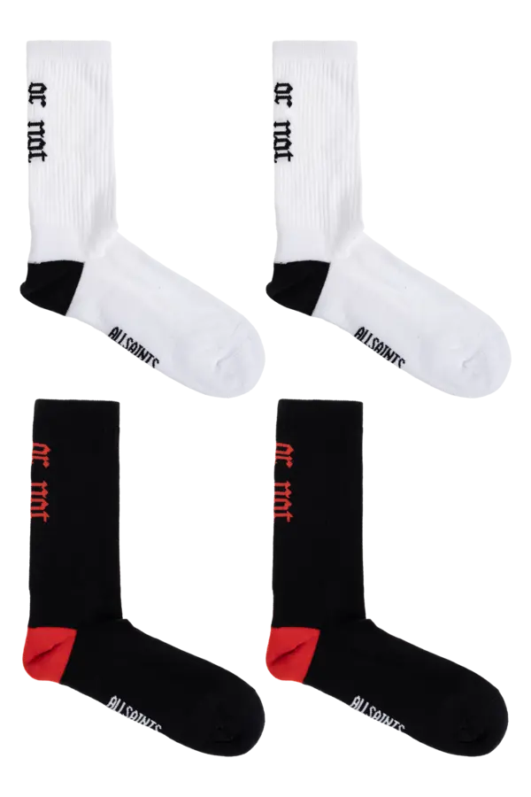ALLSAINTS Two-pack Of Socks