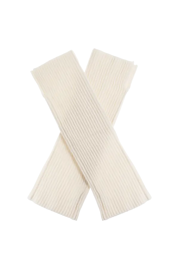 LISA YANG Long Arm Warmers `macie - Cream
