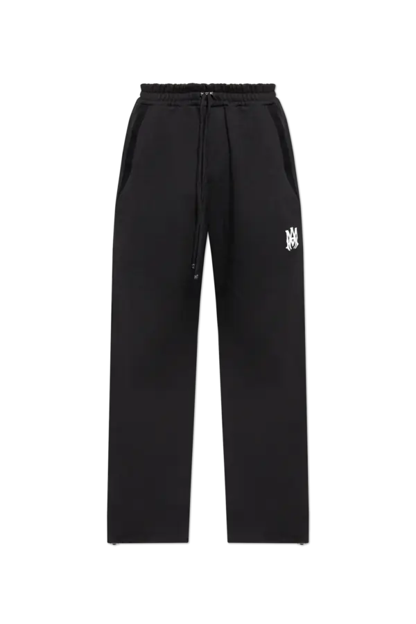 Amiri Sweatpants With Logo - Black