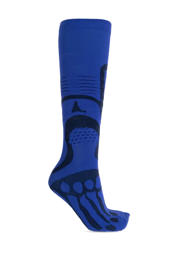 ROA Bones Logo Q-skin Socks - Blue