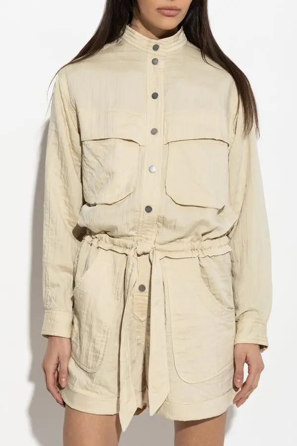 MARANT ETOILE Betyna Jumpsuit - Beige