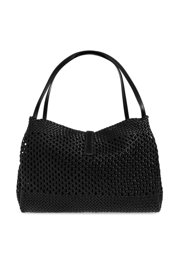 FERRAGAMO Leather Shopper Bag - Black