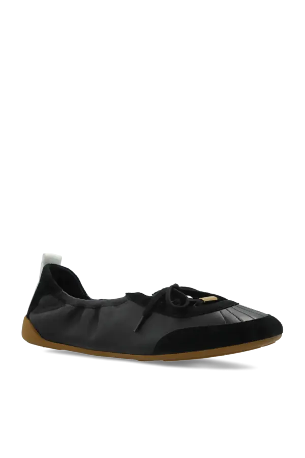 Chloé Leather Ballerinas - Black