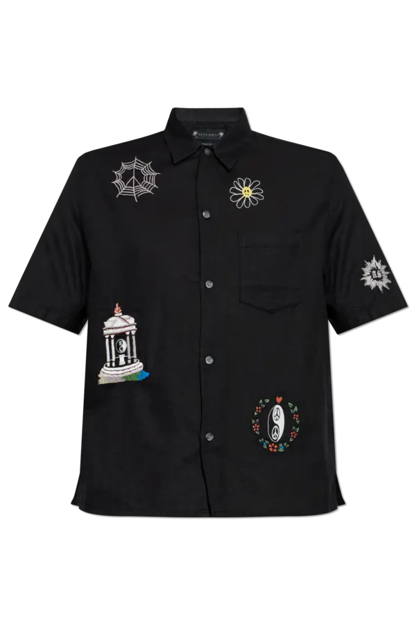 ALLSAINTS Shirt ‘karlton - Black