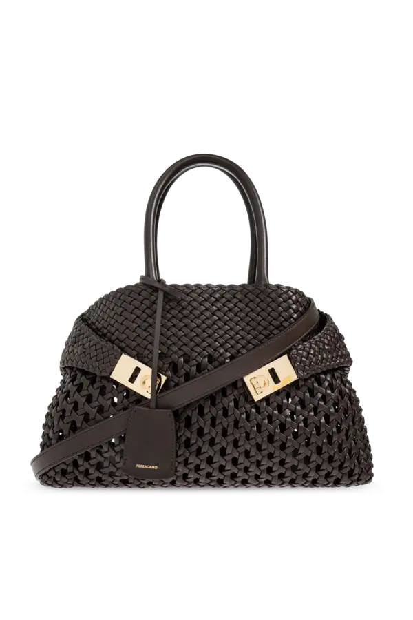 FERRAGAMO Hug Handbag - Brown