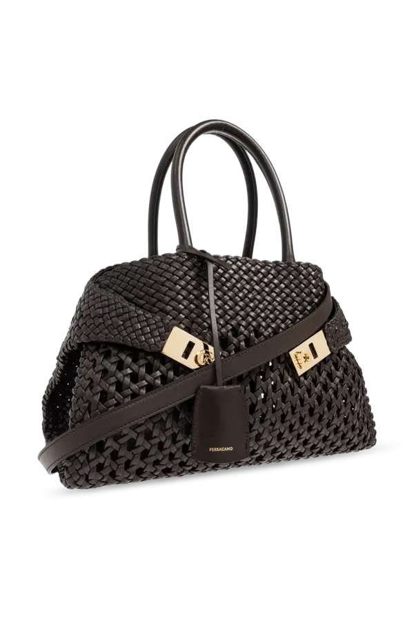 FERRAGAMO Hug Handbag - Brown