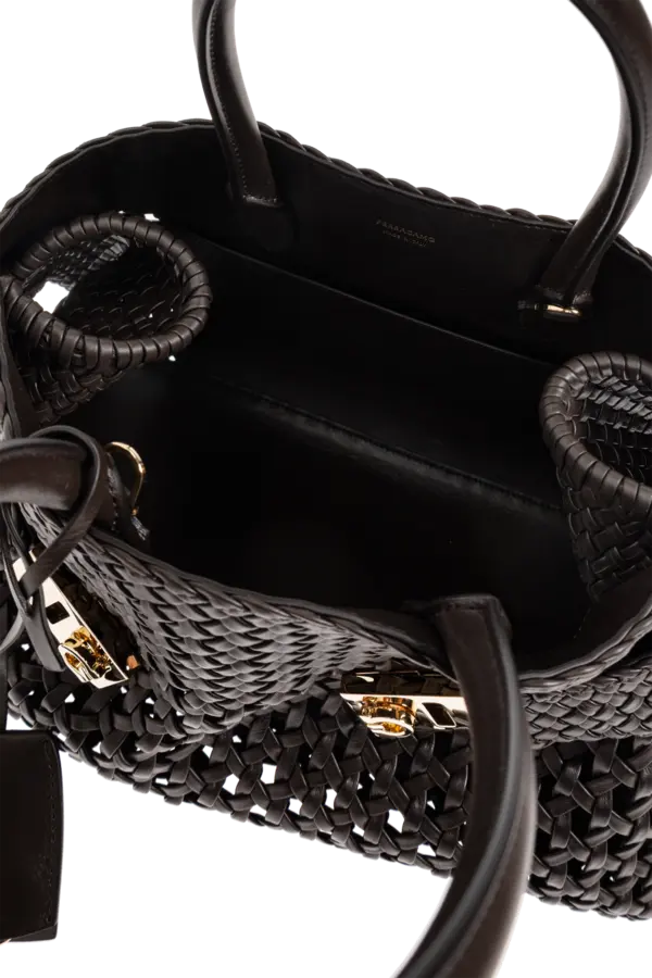 FERRAGAMO Hug Handbag - Brown