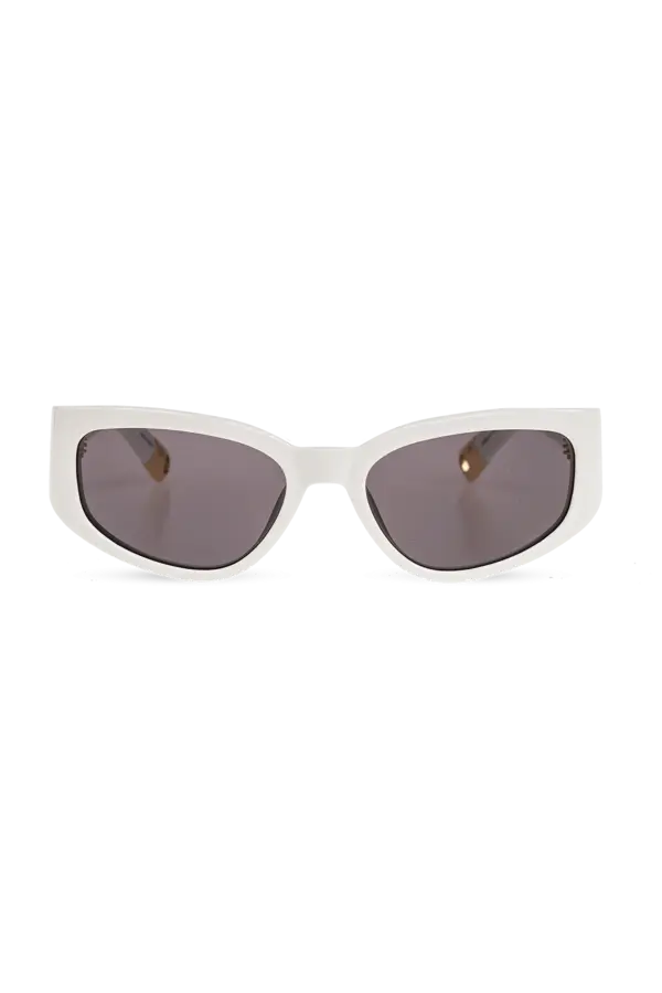 Jacquemus Rectangle Frame Sunglasses - White