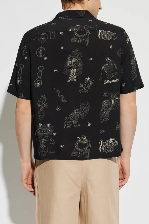ALLSAINTS Terra" Shirt - Black