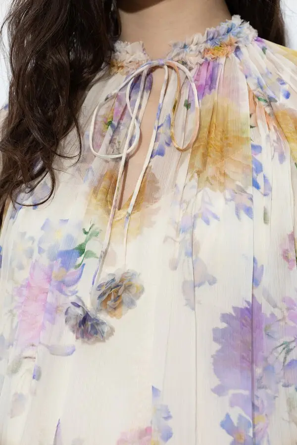 Zimmermann Floral Motif Top - Multicolour