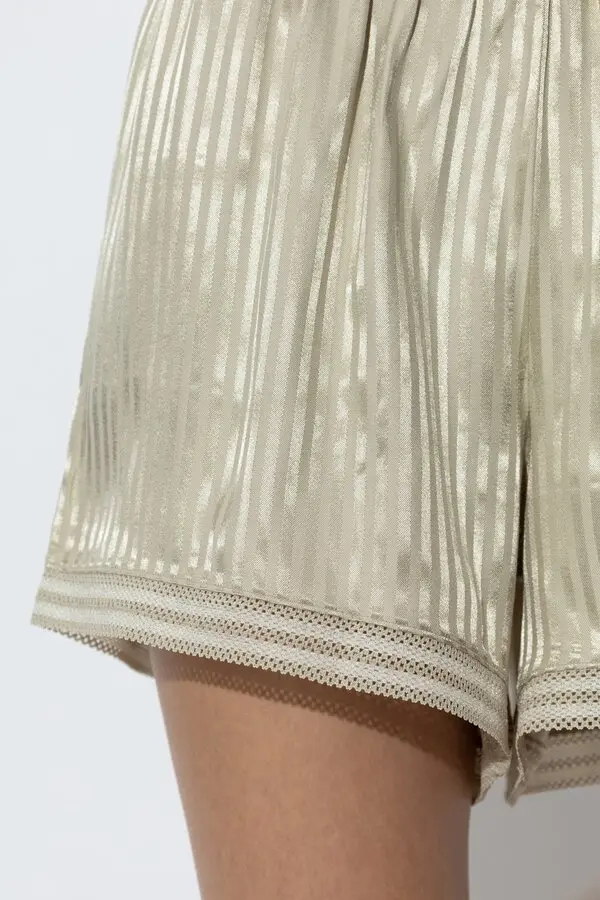 Hanro Sleep & Lounge Loungewear Shorts - Beige