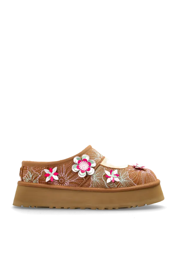 UGG Bea Mary Jane Meadow Shoes - Brown