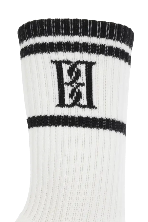 BY MALENE BIRGER Leilana Mid-calf Socks - White