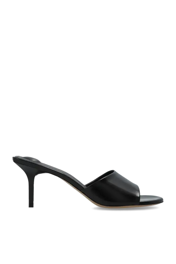 Jacquemus Cubisto Heeled Mules - Black