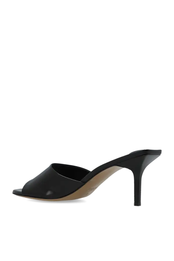 Jacquemus Cubisto Heeled Mules - Black