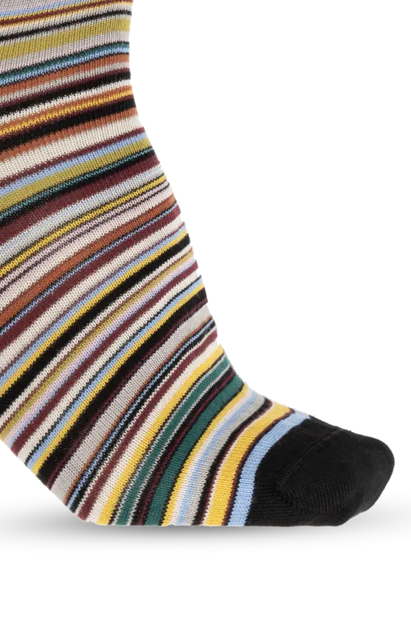 Paul Smith Six-pack Patterned Crew Socks - Multicolour