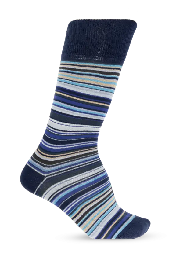 Paul Smith Six-pack Patterned Crew Socks - Multicolour