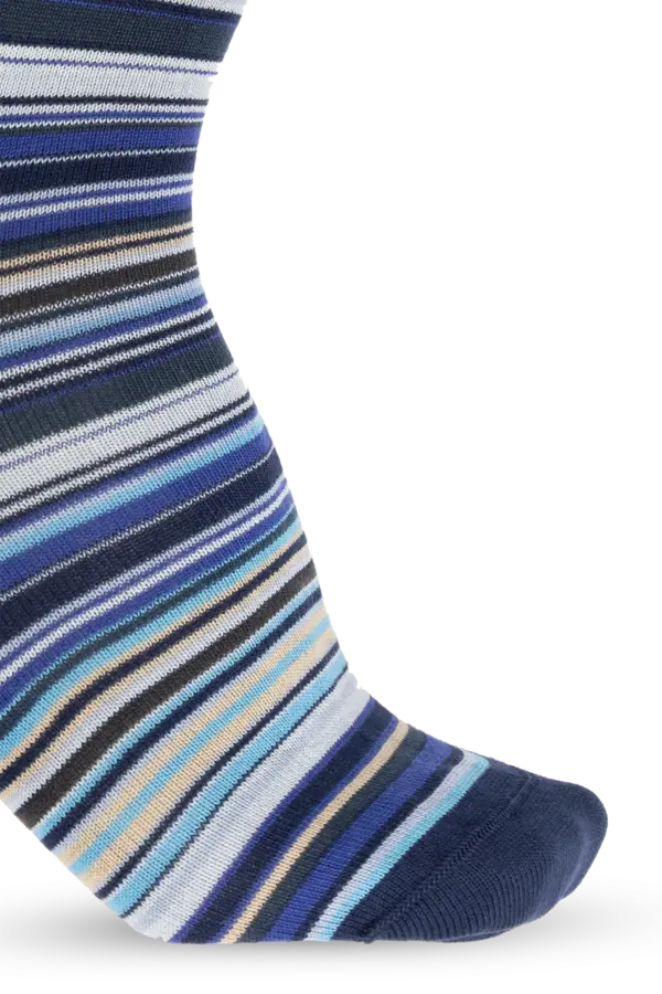 Paul Smith Six-pack Patterned Crew Socks - Multicolour