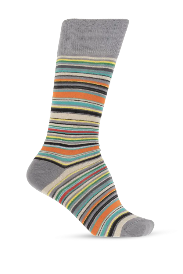 Paul Smith Six-pack Patterned Crew Socks - Multicolour