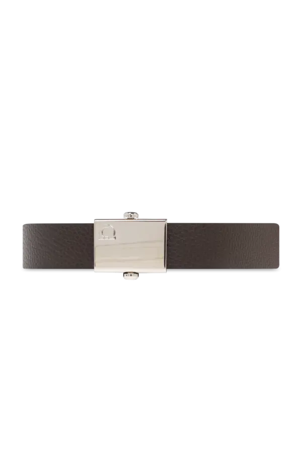 FERRAGAMO Reversible Belt - Brown