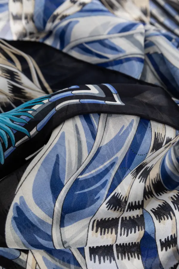 FERRAGAMO Silk Scarf With Fringes