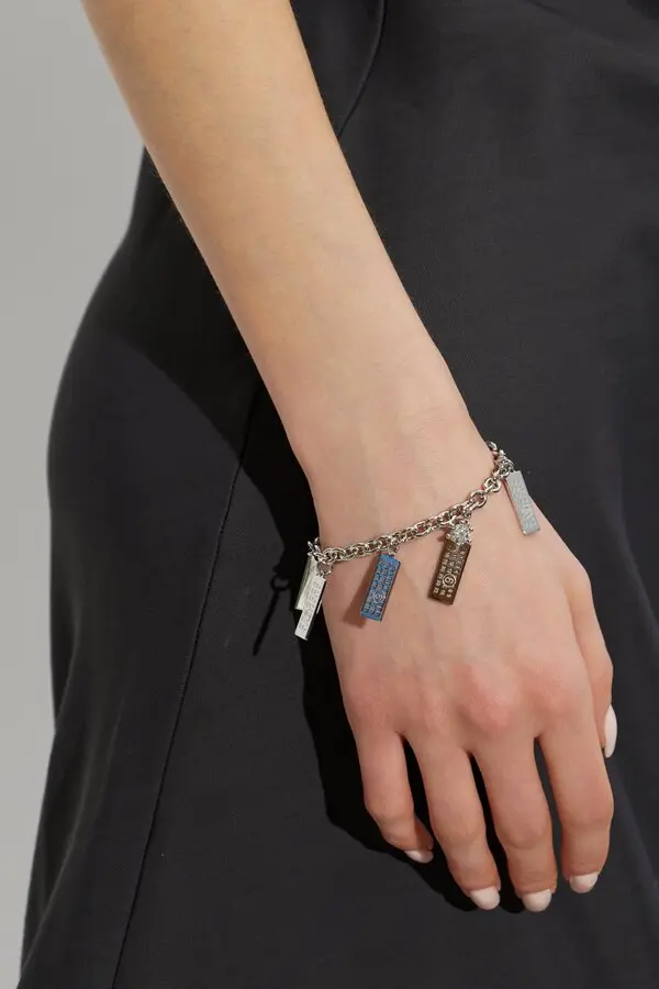 MAISON MARGIELA Charm Bracelet - Silver