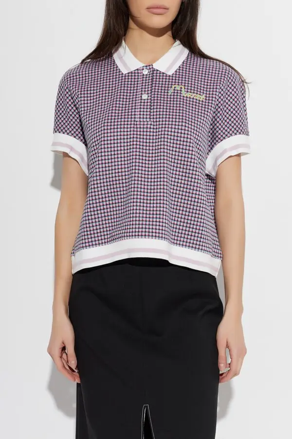 Marni Polo Shirt With Logo