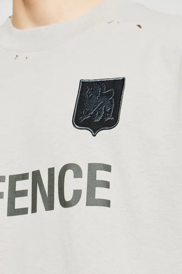 UMBRO T-shirt With A Vintage Effect - Grey